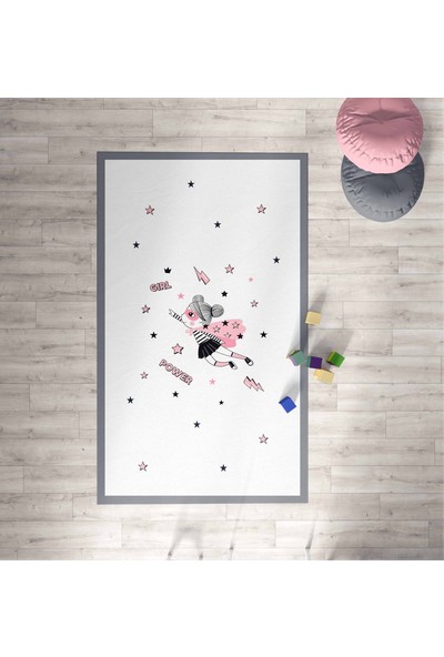 Milroma Çocuk Odası Dijital Baskı Halı