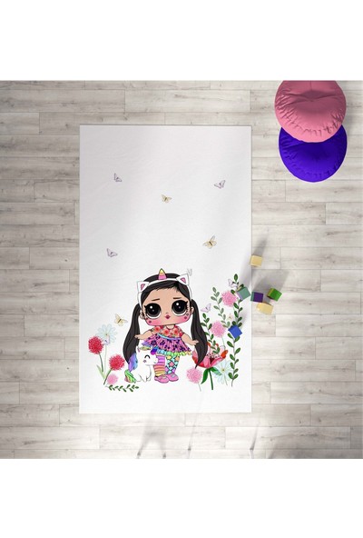 Milroma Çocuk Odası Dijital Baskı Halı