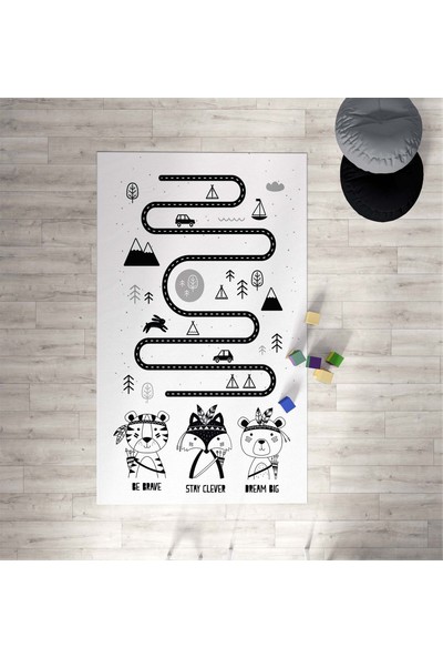 Milroma Çocuk Odası Dijital Baskı Halı
