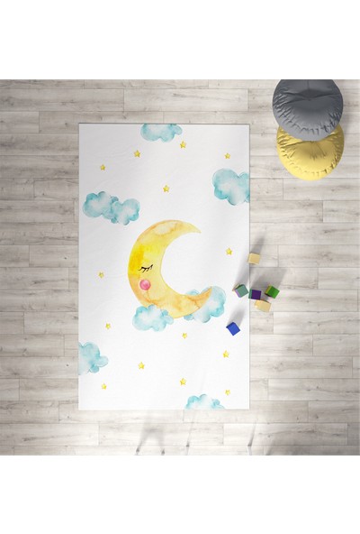 Milroma Çocuk Odası Dijital Baskı Halı