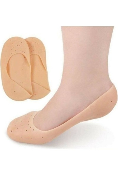 Kitchen Beauty Ayak Topuk Çatlak Çorabı Silikon Patik Ten Rengi Çift Kitchen Beauty Ayak Topuk Çatlak Çorabı Silikon Patik Ten Rengi Çift