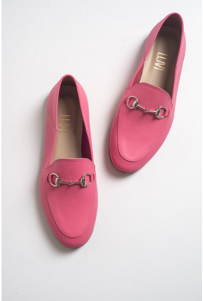 Luvi F03 Pembe Cilt Hakiki Deri Babet Luvi F03 Pembe Cilt Hakiki Deri Babet