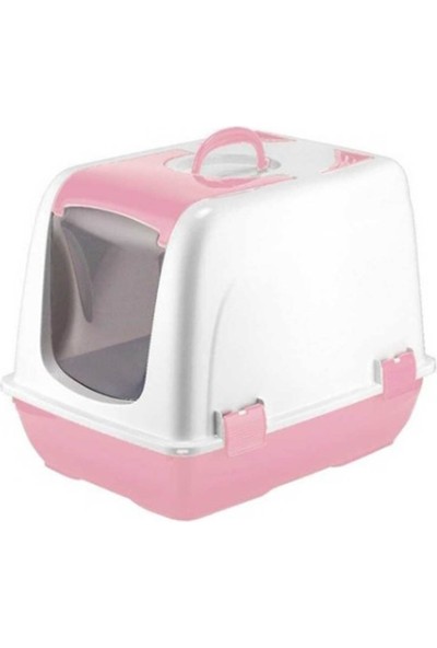 Emybox Evcil Hayvan Kapalı Kedi Tuvaleti Küçük Boy