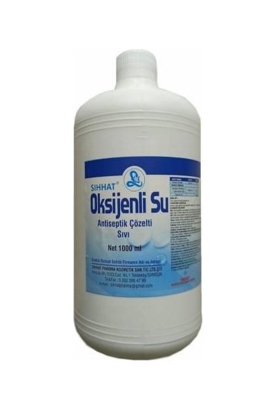 OKSİJENLİ SU 1000 ML
