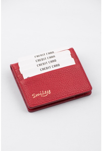 Smiley Case Deri Çift Taraflı Çıtçıtlı Kartlık Ravesi Kartlık Smiley Case Deri Çift Taraflı Çıtçıtlı Kartlık Ravesi Kartlık