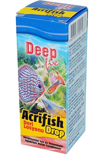 Deep Fix Acrifish Drop Parazit ve Mantar Giderici Losyon 30 ml
