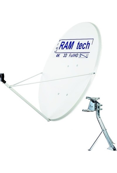 Ramtech 90 cm 3 Kolu Büyük Maunt Çanak Anten Seti 150042 Ramtech 90 cm 3 Kolu Büyük Maunt Çanak Anten Seti 150042