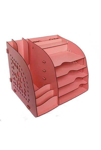 Bsm Mx-02 A4 Evrak Rafı Masaüstü Organizer