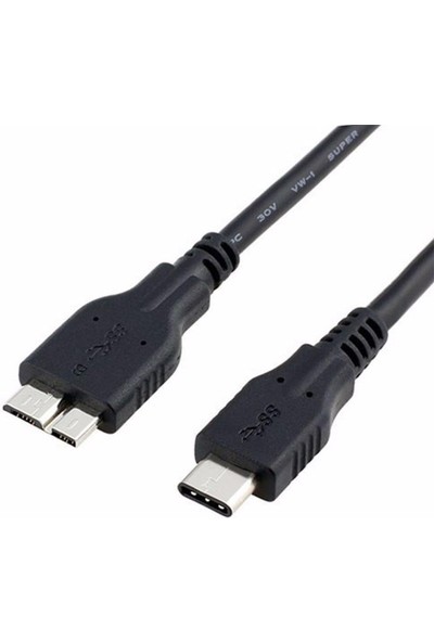 Platoon Micro USB Kablo Type-C USB 3.0 HDD Kablosu 3 mt Platoon Micro USB Kablo Type-C USB 3.0 HDD Kablosu 3 mt
