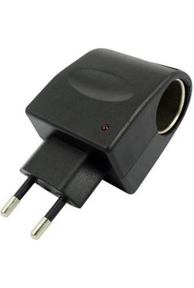 Yurtiçi Ac / Dc Araba Çakmak Dönüştürücü Soket Adaptörü 220 V 12 V