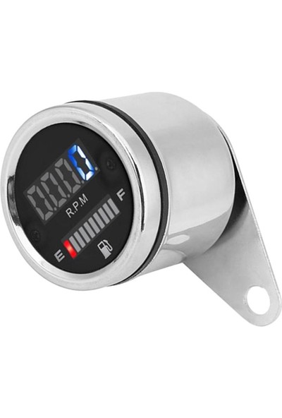 12 V Motosiklet LED Dijital Elektronik Takometre Yakıt Seviyesi Ölçer 12 V Motosiklet LED Dijital Elektronik Takometre Yakıt Seviyesi Ölçer