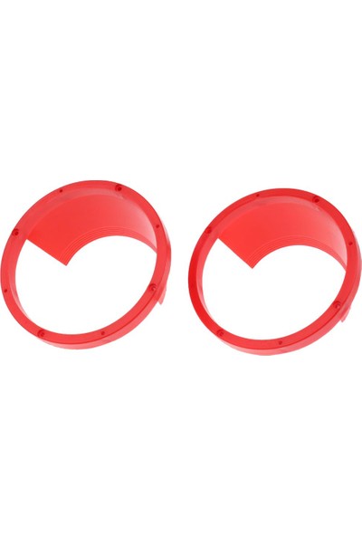 1 Çift Su Geçirmez Araba Ses 6.5 '' Dia Hoparlör Spacers Genişletici Yüzükler Kırmızı 1 Çift Su Geçirmez Araba Ses 6.5 '' Dia Hoparlör Spacers Genişletici Yüzükler Kırmızı