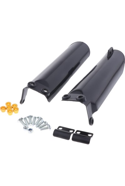 2 Adet Siyah Ön Çamur Muhafızları Mudguard Honda Klx Bbr Ttr Crf Cr Için Çamurluklar