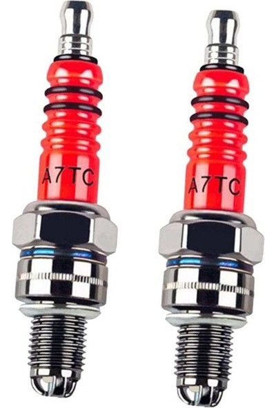 2x Kıvılcım Plug A7TC 3 Için Gy6 50CC-125CC Moped Scooter Atv Quads 2x Kıvılcım Plug A7TC 3 Için Gy6 50CC-125CC Moped Scooter Atv Quads
