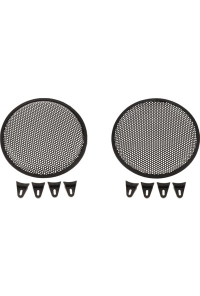 2 Adet Tiz Hoparlör Dekoratif Daire Izgara Guard Koruyucu Mesh 10 Inç 2 Adet Tiz Hoparlör Dekoratif Daire Izgara Guard Koruyucu Mesh 10 Inç