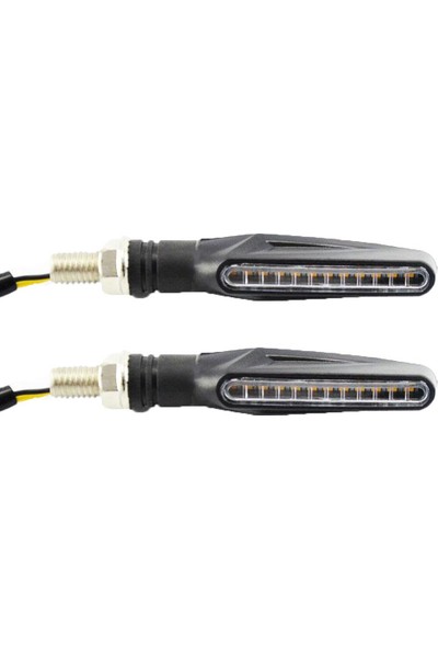 2 Parça Motosiklet LED Dönüş Sinyali Işık Uyarı Lambası 12 V Evrensel Amber 2 Parça Motosiklet LED Dönüş Sinyali Işık Uyarı Lambası 12 V Evrensel Amber