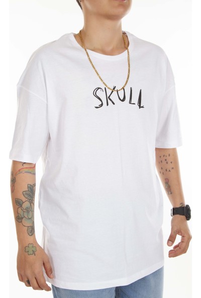 Marrakech Oversize Baskılı T-Shirt