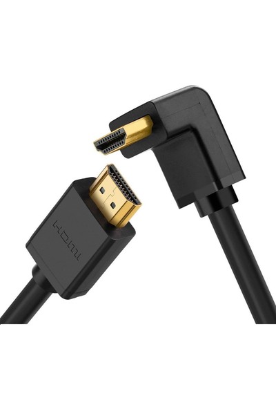 Ugreen 90 Derece Açılı 4K HDMI Kablo 2 Metre Ugreen 90 Derece Açılı 4K HDMI Kablo 2 Metre