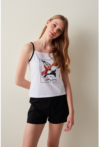 Penti Base Daffy Şort Pijama Takımı