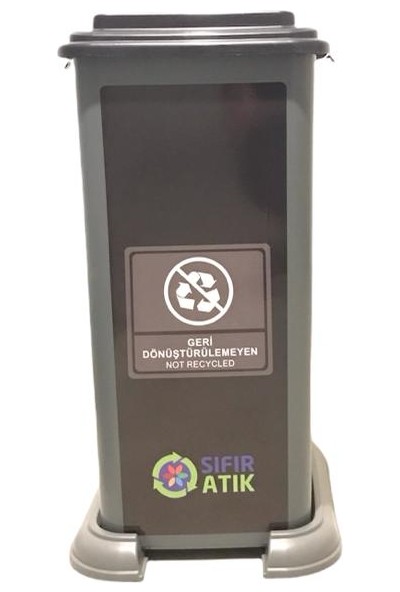 DilekStores Sıfır Atık Geri Dönüşüm-Geri Dönüştürülemeyen Atık Kutusu 70 Lt Kargo Dahil DilekStores Sıfır Atık Geri Dönüşüm-Geri Dönüştürülemeyen Atık Kutusu 70 Lt Kargo Dahil