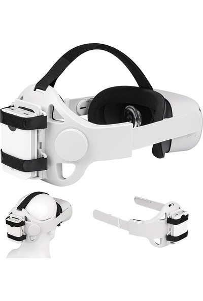 Macrobot Oculus Quest 2 Uyumlu Powerbank Taşıma Destekli Başlık Kayışı Macrobot Oculus Quest 2 Uyumlu Powerbank Taşıma Destekli Başlık Kayışı