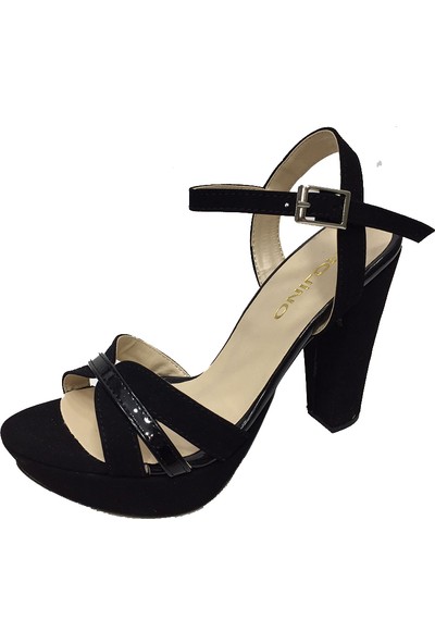 Rojino 2222 Süet 30MM Platform Topuklu Kadın Sandalet Rojino 2222 Süet 30MM Platform Topuklu Kadın Sandalet