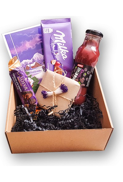 Md Gift Çikolatalı Hediye Kutusu Tüm Özel Günler Mor Konsept 1 Md Gift Çikolatalı Hediye Kutusu Tüm Özel Günler Mor Konsept 1