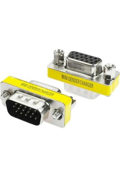 Feriot HD15 Vga-Vga Erkek-Dişi (M2F) 15 Pin Çevirici Ara Adaptör Feriot HD15 Vga-Vga Erkek-Dişi (M2F) 15 Pin Çevirici Ara Adaptör