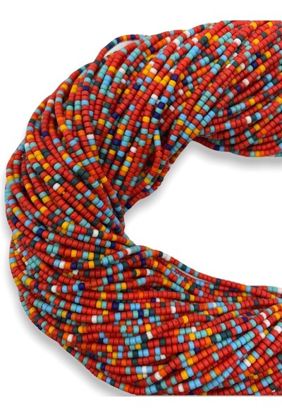 Hedef Bijuteri Afgan Boncuk, Kırmızı Tonlu Karışık Renkli Afgan Boncuğu Dizisi, Dizi Afgan Boncuk Hedef Bijuteri Afgan Boncuk, Kırmızı Tonlu Karışık Renkli Afgan Boncuğu Dizisi, Dizi Afgan Boncuk