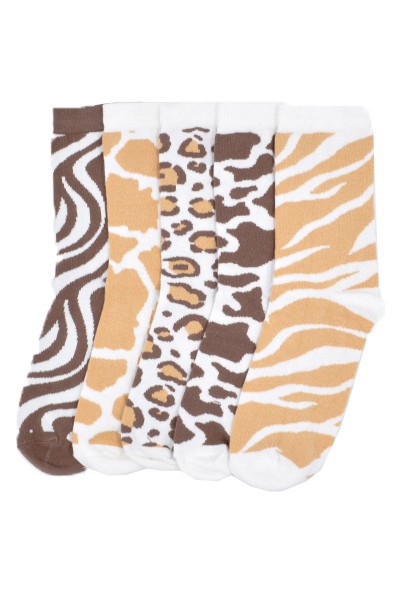 Lume Safari 5'li Çorap Seti Lume Safari 5'li Çorap Seti