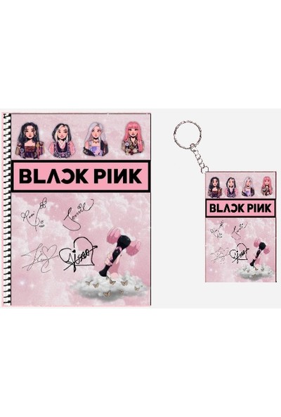 Fbn Store Blackpink Defter ve Anahtarlık A5 Boyutu 15 x 21 cm Spiralli Çizgisiz Defter Fbn Store Blackpink Defter ve Anahtarlık A5 Boyutu 15 x 21 cm Spiralli Çizgisiz Defter