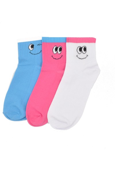 Lume S-Emoji 3’lü Çorap Seti Lume S-Emoji 3’lü Çorap Seti