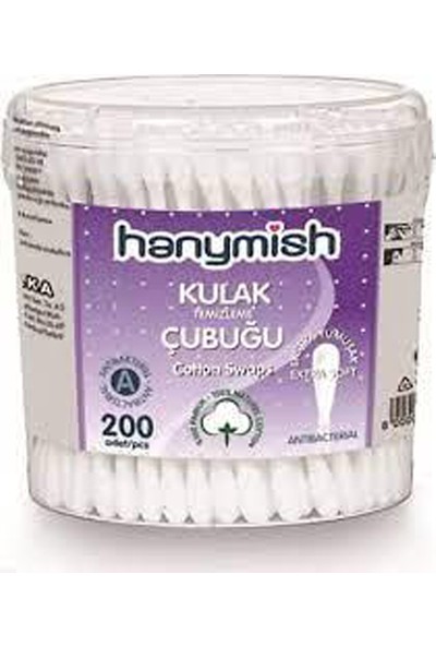 Hanymısh Hn - 921 Hanymish Pamuklu Kulak Çubuğu 200 Lük