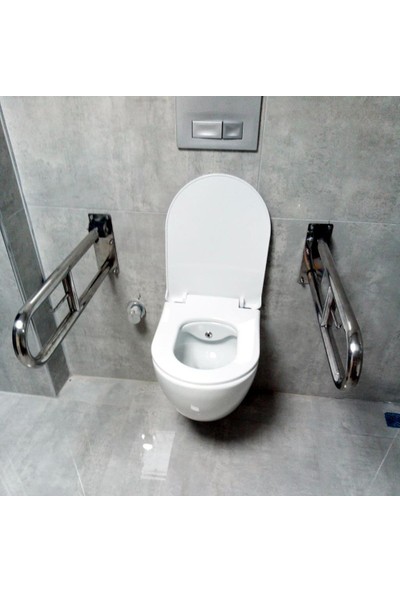 Otobir Engelli Tutunma Barı Tuvalet Kağıtlıklı Banyo Wc Paslanmaz Mat Satine Yüzeyli Otobir Engelli Tutunma Barı Tuvalet Kağıtlıklı Banyo Wc Paslanmaz Mat Satine Yüzeyli