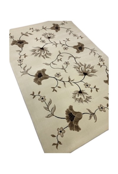 Saray Halı Vizyon 10323 A 150 x 230 cm Krem Kahve 4 M2 Halı !