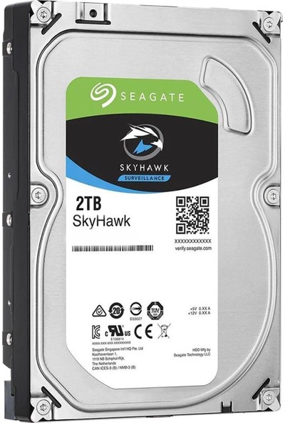 Seagate Harddisk 2tb 7/24 Seagate Skyhawk Seagate Harddisk 2tb 7/24 Seagate Skyhawk