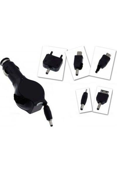 Xnews 5 In1 Araç Çakmak Soketli Şarj Seti-