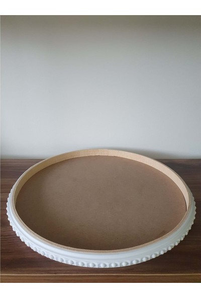 EG47 Büyük Yuvarlak Çıtalı Tepsi