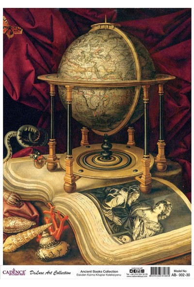 Ab 02 Eskiden Kalma Kitaplar Koleksiyonu Pirinç Dekopaj 30X42 Ab 02 Eskiden Kalma Kitaplar Koleksiyonu Pirinç Dekopaj 30X42