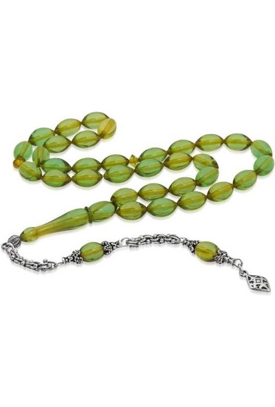 Gumush Gümüş Püskül Ateş Kehribar Tesbih