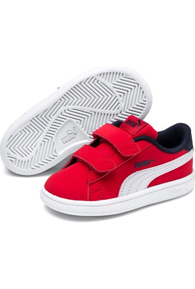 Puma Smash V2 Buck V Ps Kırmızı Erkek Çocuk Sneaker