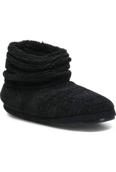 Polaris 601340.Z1PR Siyah Kadın Panduf