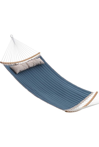 Keyif Sepeti Yeni Çift Kişilik Çift Kat Yastıklı Kumaş Hamak