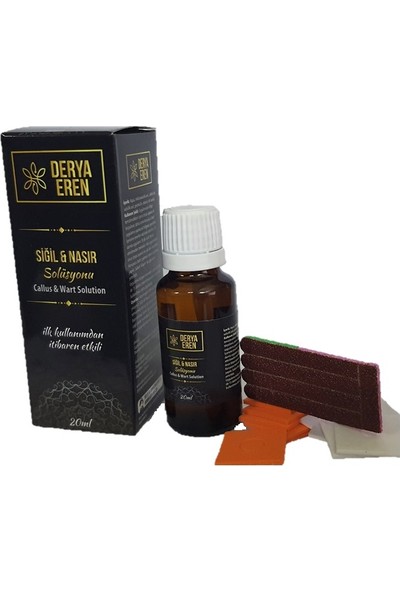 Derya Eren Siğil ve Nasır Solisyonu Callus & Wart 20 ml Derya Eren Siğil ve Nasır Solisyonu Callus & Wart 20 ml