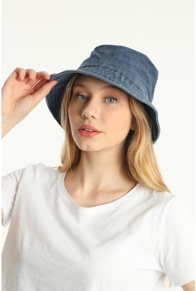 Elif İç Giyim Kadın Balıkçı Eskitme Kova Bucket Şapka Elif İç Giyim Kadın Balıkçı Eskitme Kova Bucket Şapka