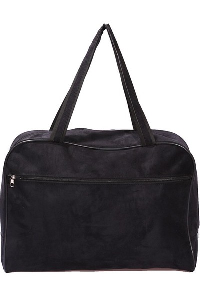 Büyük Boy Iki Gözlü Siyah Seyahat Çantası
