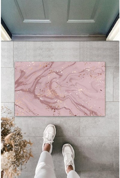 GeoMix Dijital Modern Dalgalı Koyu Pembe Kapı Paspası Dış Mekan Paspas PS979 GeoMix Dijital Modern Dalgalı Koyu Pembe Kapı Paspası Dış Mekan Paspas PS979