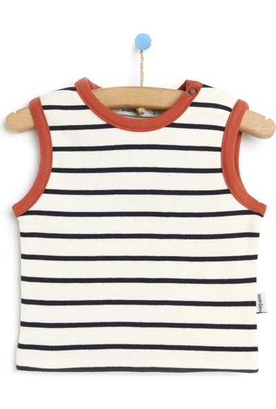 Antebies Sevimli Ayı Organik Atlet Tshirt