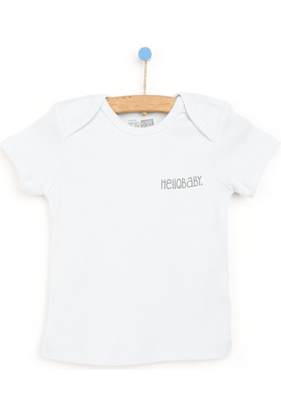 Hello Baby Hellobaby Basic Erkek Bebek Ribana Tshirt Hello Baby Hellobaby Basic Erkek Bebek Ribana Tshirt