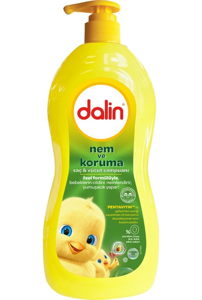 Dalin Nem & Koruma Saç ve Vücut Şampuanı 700 ml